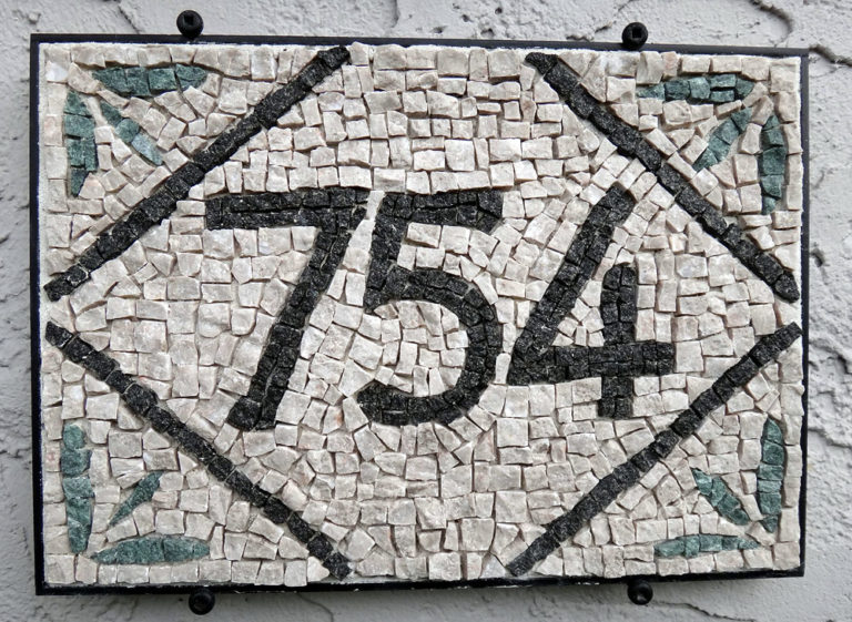 House Number - Sattva Mosaics